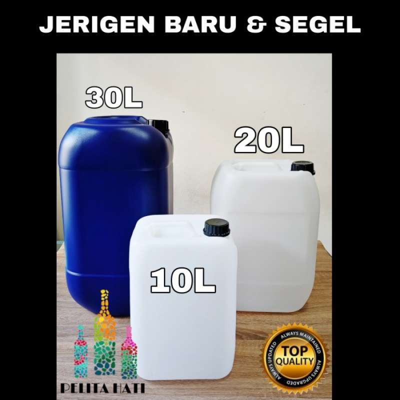 Jual Botol Jerigen / Jirigen / 20 Liter Segel Baru Harga Distributor di ...
