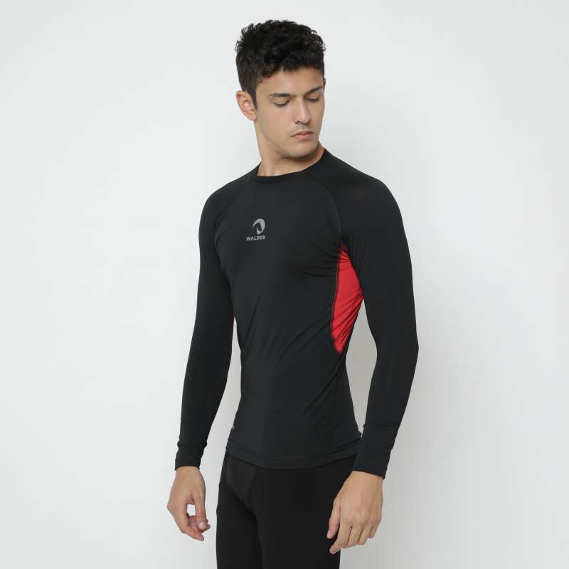 Jual Baselayer Rashguard Waldos Stadium White Wetsuit Di Seller Waldos ...