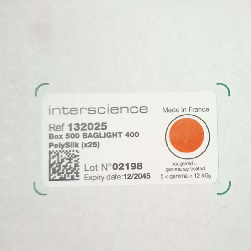 Jual Blender Bags/ Stomacher Bag, Dim 175x300mm, Vol 400ml Interscience Di Seller Hanei Store ...