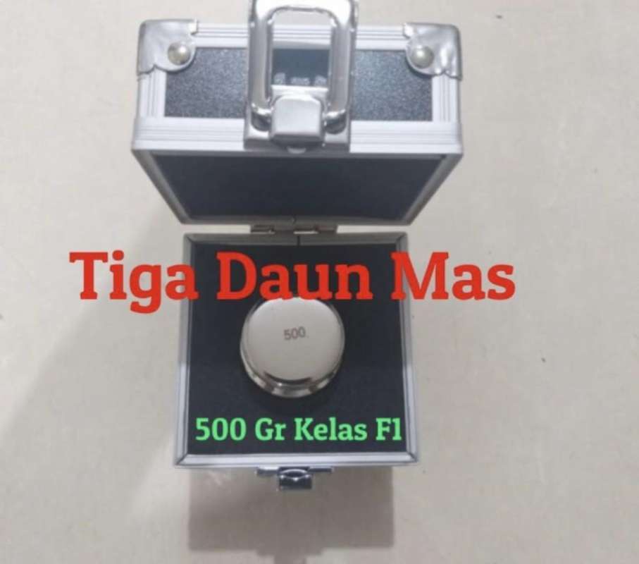 Jual Batu Timbangan 500 Gr Kelas F1 / Anak Timbangan F1 500 Gr di Seller MR Glodok - Mangga ...
