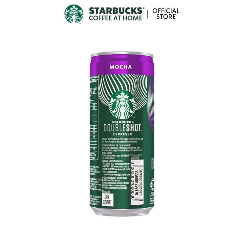 Jual Starbucks Doubleshot Espresso Mocha Coffee Kaleng | Can - 220 Ml ...