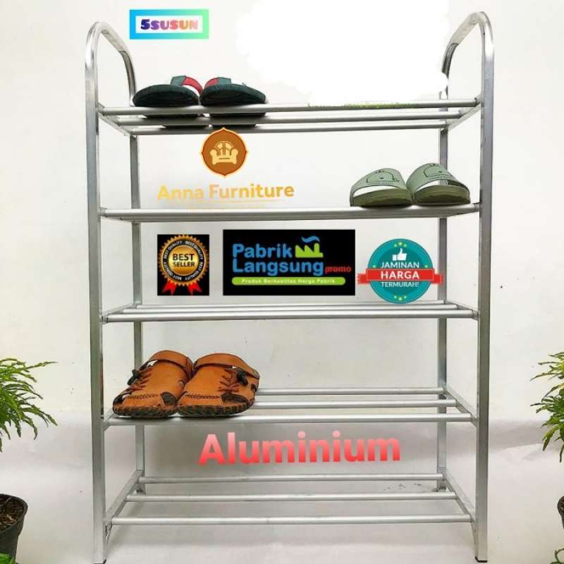 Jual Rak Sepatu Aluminium Kuat Kokoh Tahan Panas Dan Anti Karat di ...