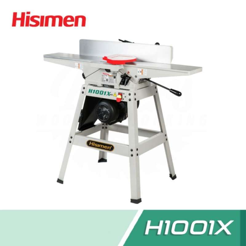 Promo Hisimen H1001x Spiral Blade 6 Jointer Wood Planer With Open Stand ...