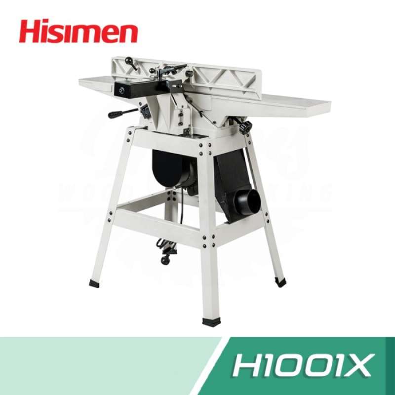 Promo Hisimen H1001x Spiral Blade 6 Jointer Wood Planer With Open Stand ...