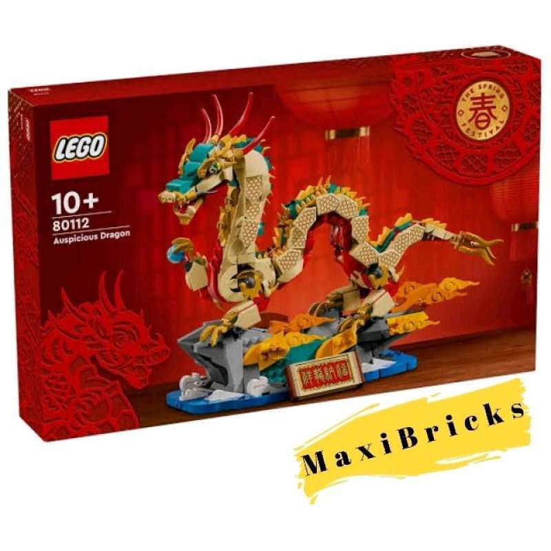 Jual LEGO Chinese New Year 80112 Auspicious Dragon di Seller MaxiBricks ...