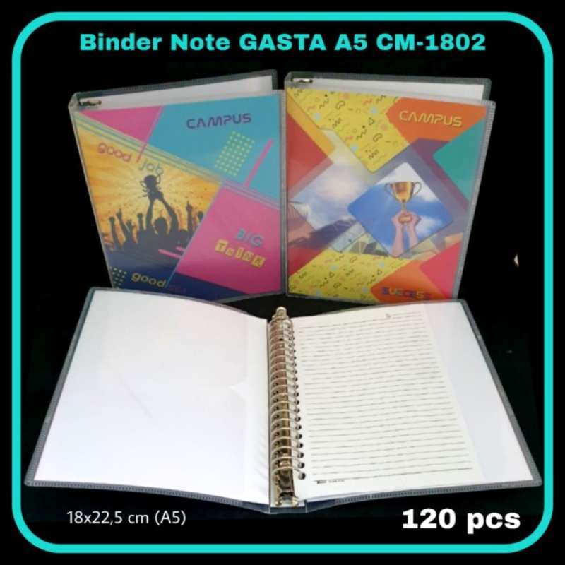 Jual SOS Binder Note GASTA A5 Loose Leaf / Buku Ring / Buku Note di ...