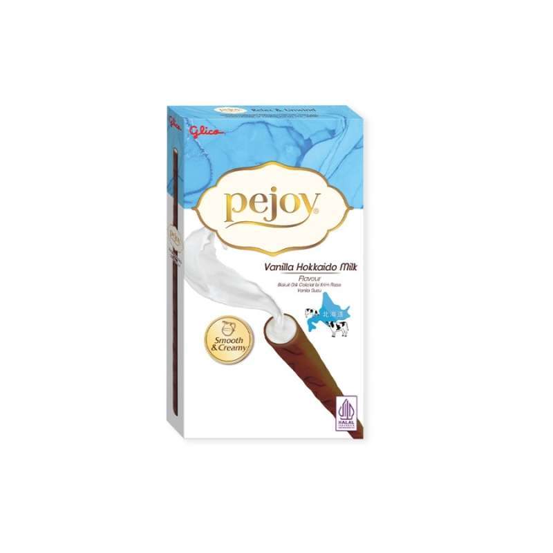 Jual Glico Pejoy Vanilla Hokkaido Milk 30gram Stick Biscuit 30g Glico ...