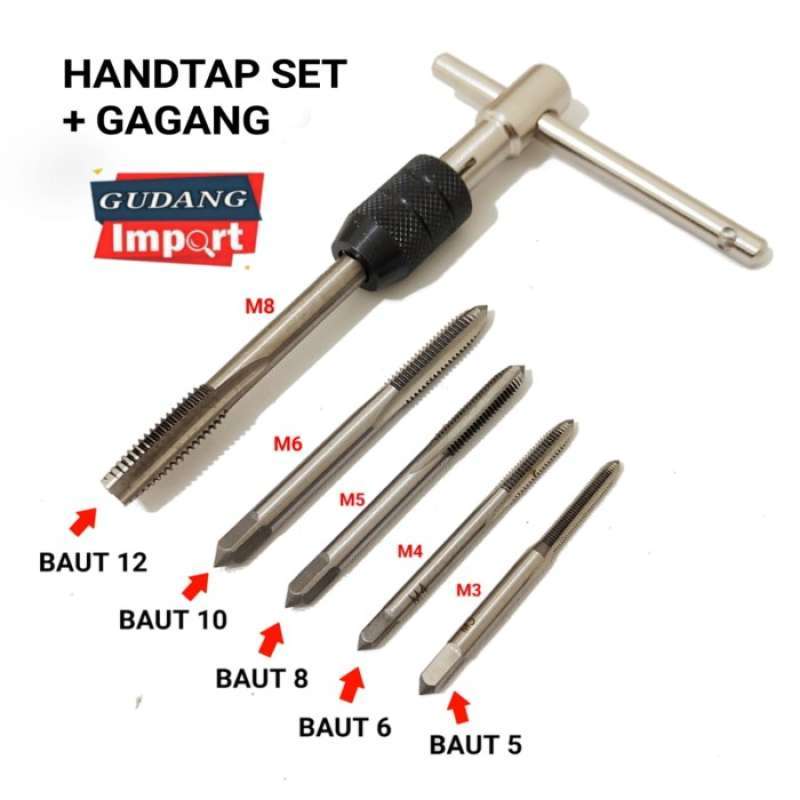 Promo HAND TAP SET HANDTAP HANDTAB HAND TAB 11PCS - TOKOSEPULUH10 ...