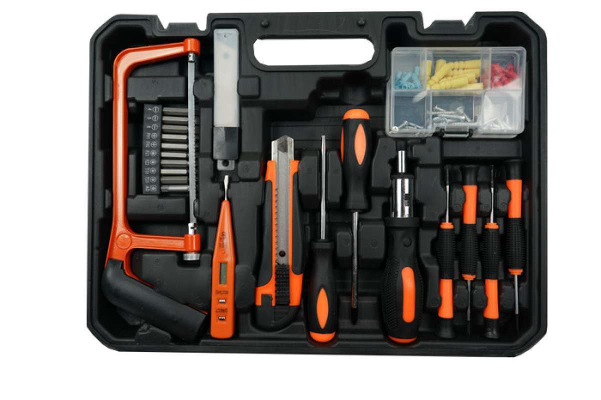 Promo HAND TOOLSET TOOLS TOOLBOX KIT SET 102 PCS NOT TEKIRO STANLEY ...