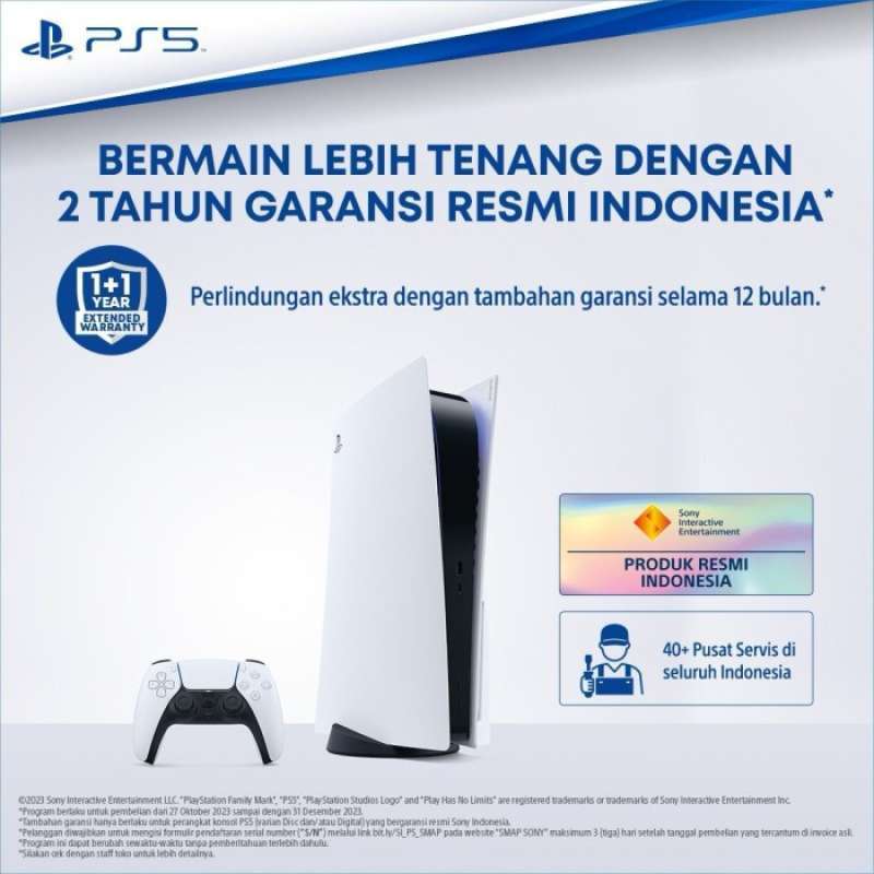 Promo SONY PLAYSTATION PS5 DIGITAL VERSION GARANSI RESMI INDONESIA 1 ...