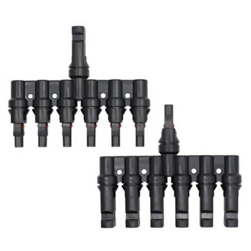 Promo MC4 CONNECTOR CABANG T6 6 TO 1 SOLAR PANEL SURYA MC4 6IN1 ...