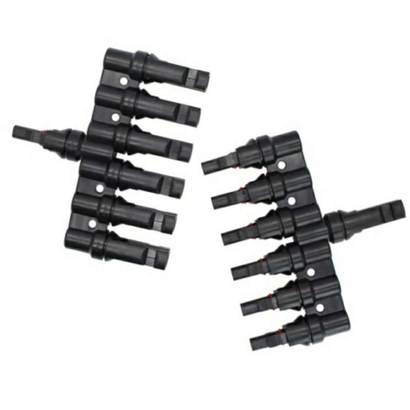 Promo MC4 CONNECTOR CABANG T6 6 TO 1 SOLAR PANEL SURYA MC4 6IN1 ...