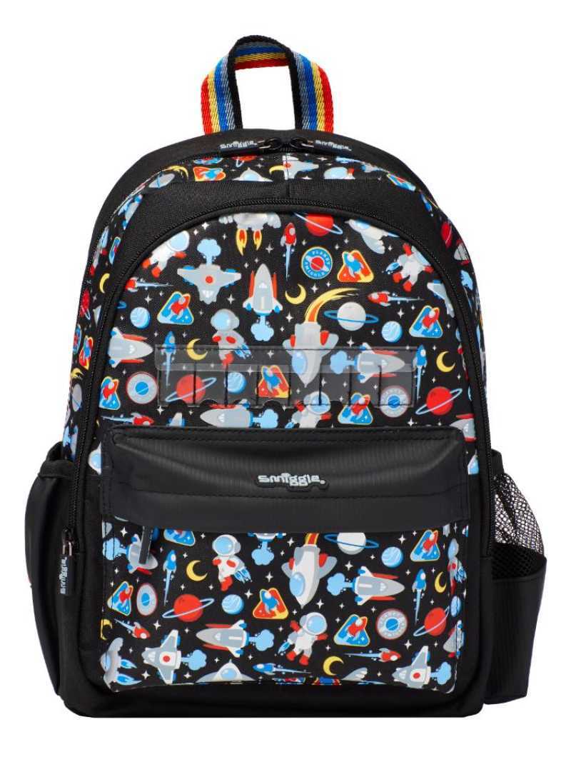 Promo Smiggle IGL23 Lets Play Junior ID Backpack Black Black ...