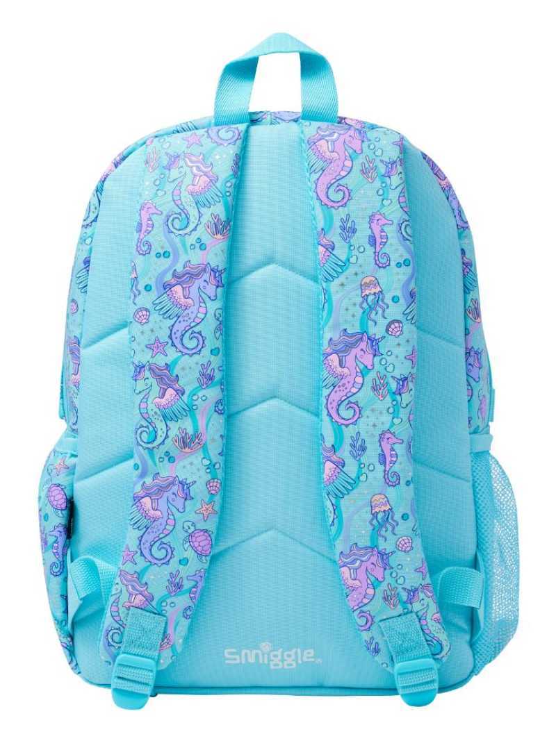 Jual Smiggle Igl24 Epic Adventures Classic Attach Backpack Aqua ...