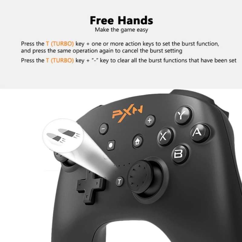 Jual PXN 9607x Pro Wireless Gamepad Vibration NFC Controller Switch Windows di Seller PXN ...