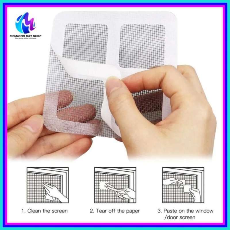 Jual jaring jendela anti nyamuk tempelan lubang di Seller North Net ...