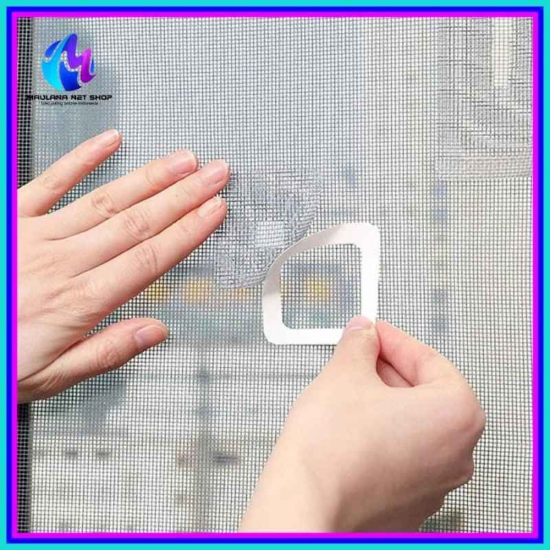 Jual jaring jendela anti nyamuk tempelan lubang di Seller North Net ...