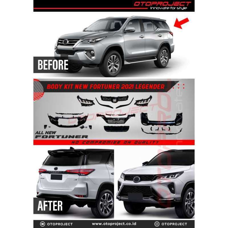 Jual Bodykit Body Kit Legender All New Fortuner Di Seller Kresna Jaya ...