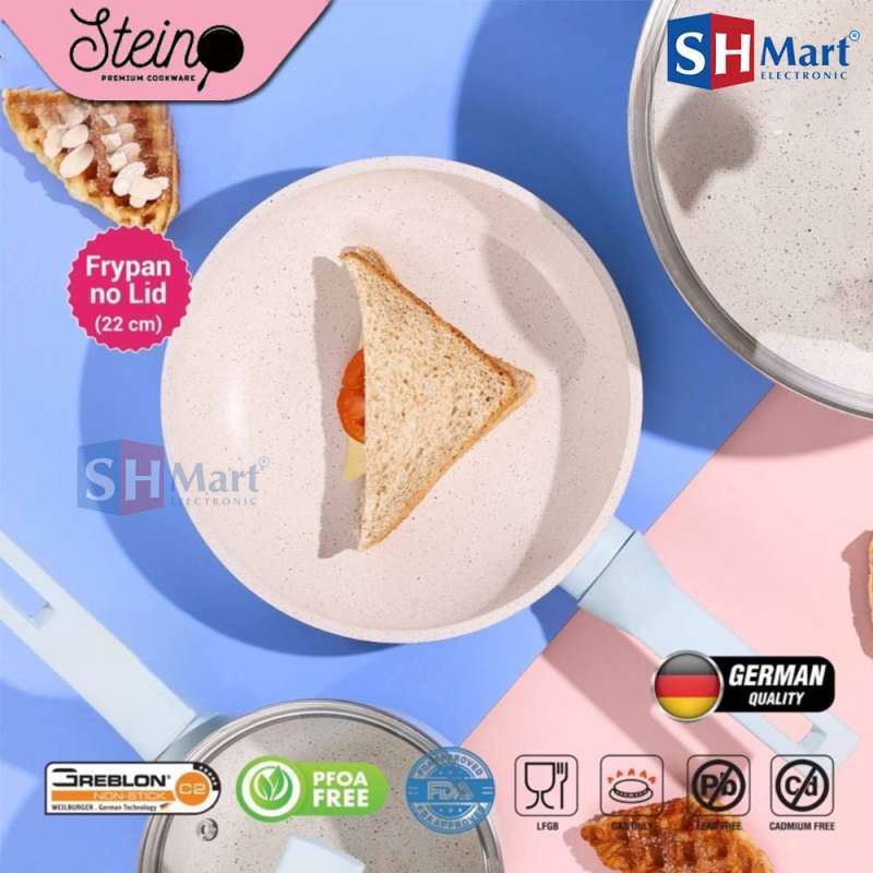 Jual GLOW PAN BLUE STEINCOOKWARE SET / SATUAN GLOWPAN STEIN COOKWARE ...