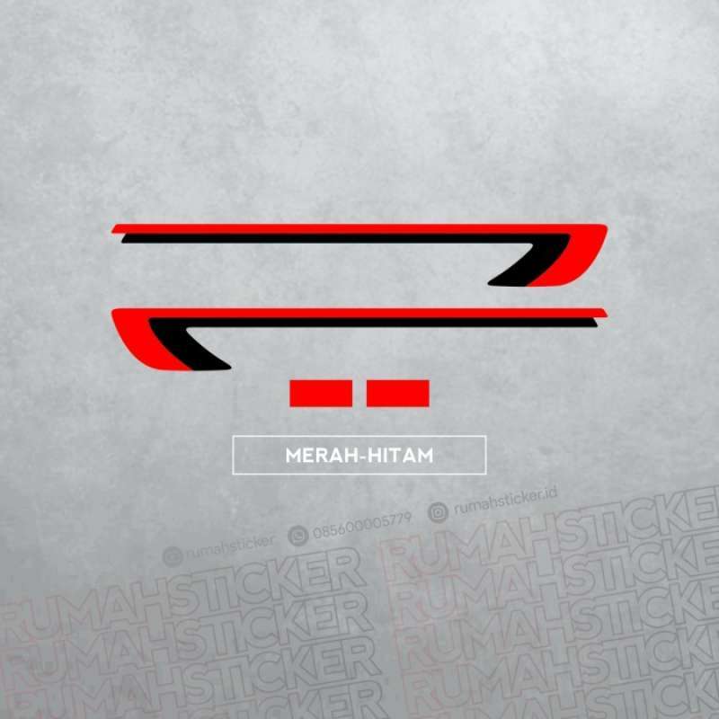 Promo STICKER CUTTING UNIVERSAL VESPA MODEL STRIPING VESPA SPRINT S ...