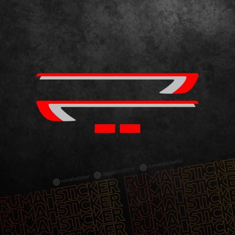 Promo STICKER CUTTING UNIVERSAL VESPA MODEL STRIPING VESPA SPRINT S ...