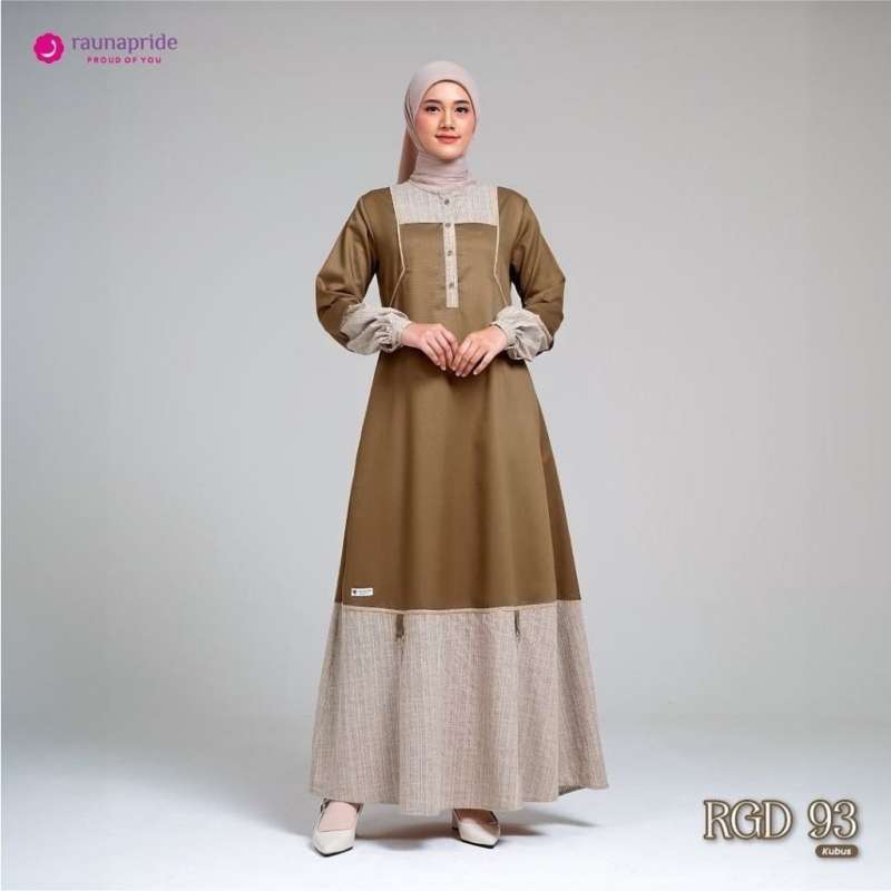 Jual Raunapride Dress Wanita Kekinian / Gd-93 / Fashion Muslim 2024 - S ...
