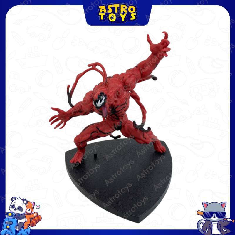 Jual Action Figure Venom Musuh Spiderman Miniatur Set - Venom Hitam 1 ...