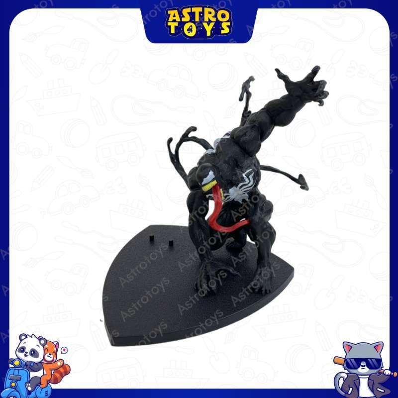Jual Action Figure Venom Musuh Spiderman Miniatur Set - Venom Hitam 1 ...