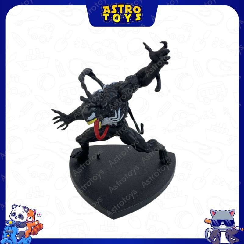 Jual Action Figure Venom Musuh Spiderman Miniatur Set - Venom Hitam 1 ...