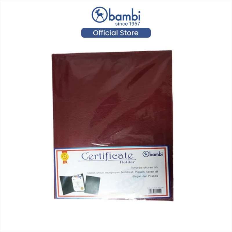 Promo Map Sertifikat - Cover Sertifikat/ Certificate Holder ...