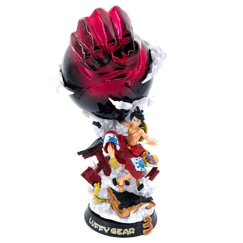 Jual Luffy Wano Third Gear Kimono Wano 39cm action figure PVC D-ZMA001 ...