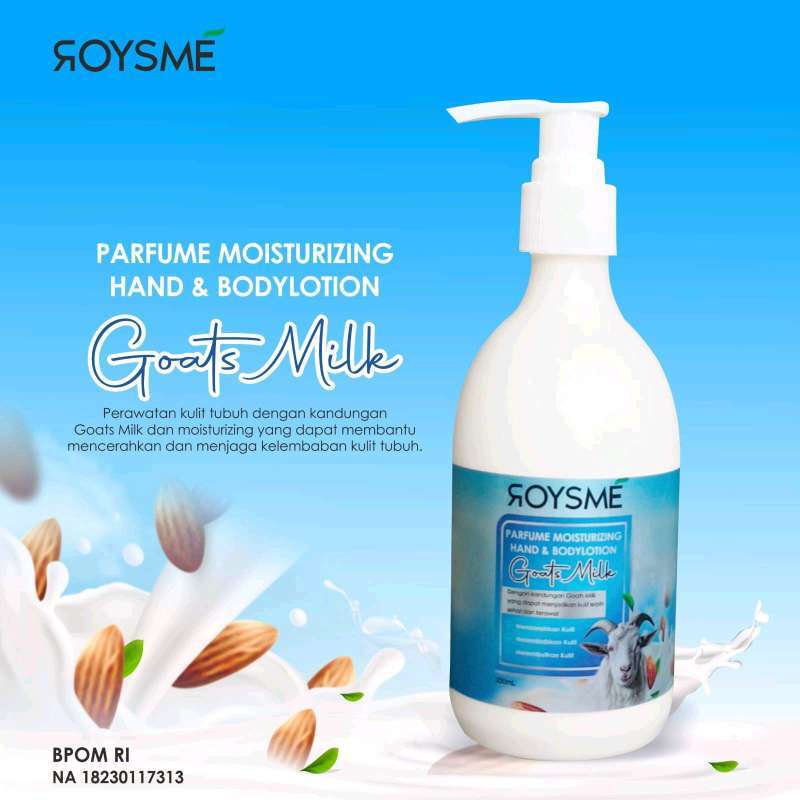 Jual Hand Body Roysme 300ml | Parfum Moisturizing Hand & Bodylotion ...