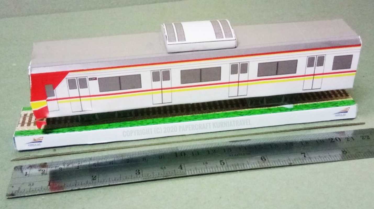 Promo PAPERCRAFT COMMUTERLINE TOKYO METRO - LUTOFIA Diskon 50% di ...