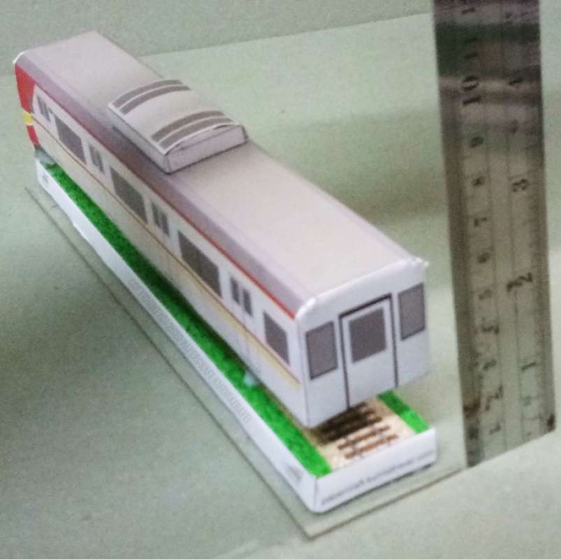 Promo PAPERCRAFT COMMUTERLINE TOKYO METRO - LUTOFIA Diskon 50% di ...