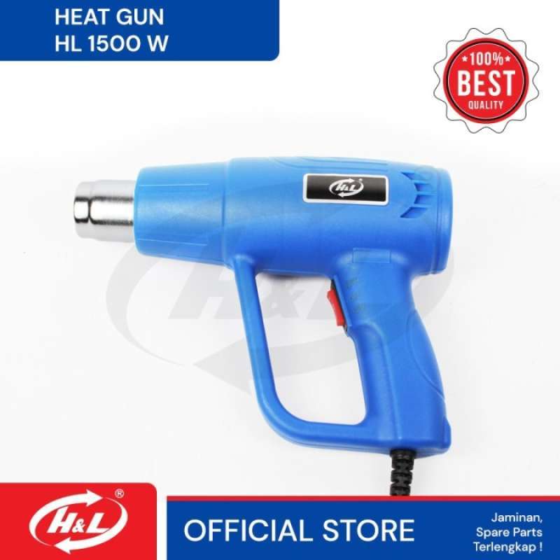 Promo Hot Gun H&L HL 1500 W Alat Pemanas Plastik Heat Gun Pistol Pemanas Diskon 23% di Seller ...