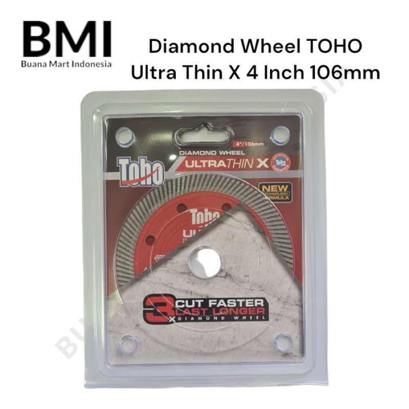 Promo Diamond Wheel TOHO Ultra Thin X 4 | DW Toho 4 Inch | Mata Potong ...