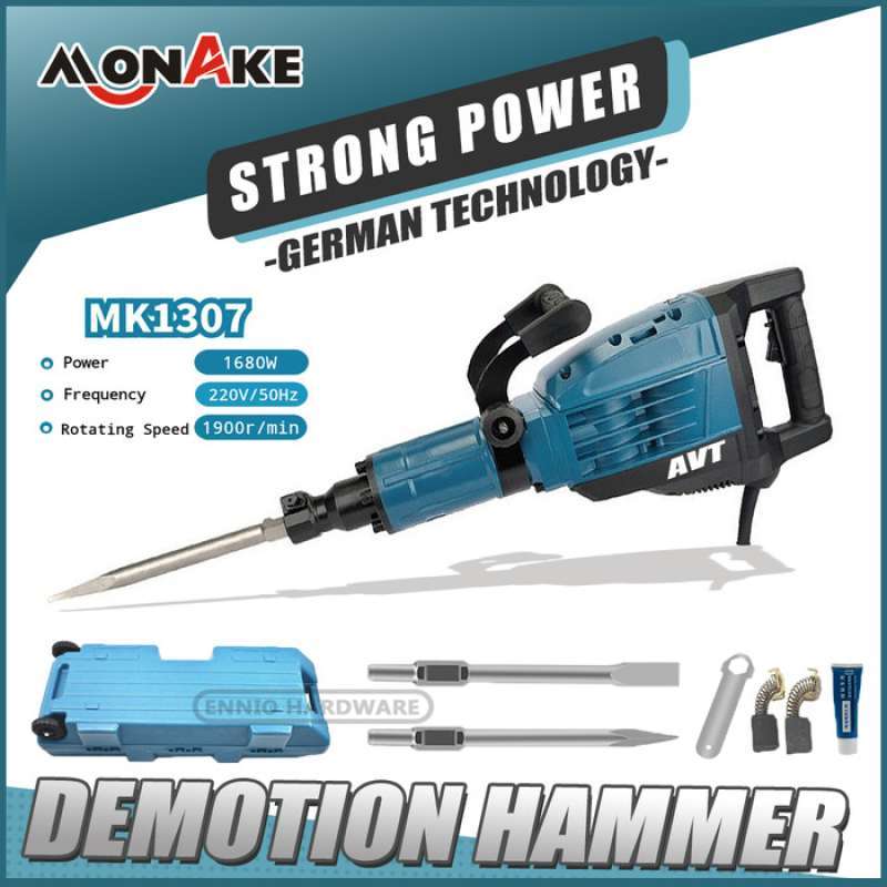 Promo MONAKE Mesin Bobok Demolition Hammer JACK Hammer Bobok Beton ...