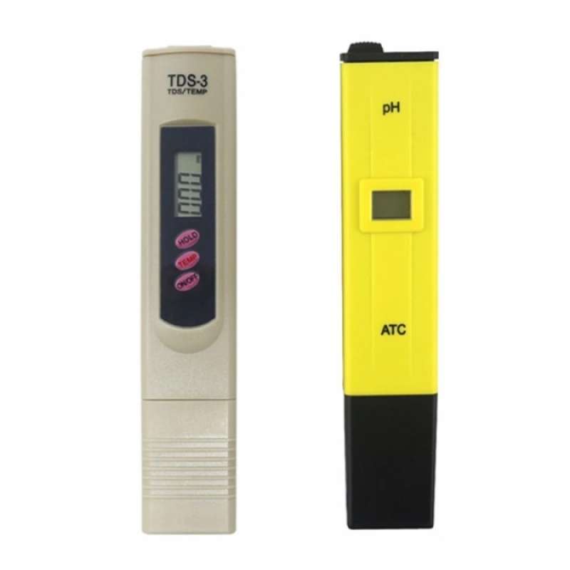 Promo Ph Meter Tds 3 Paket Alat Ukur Ph Meter And Tds Tester Digital