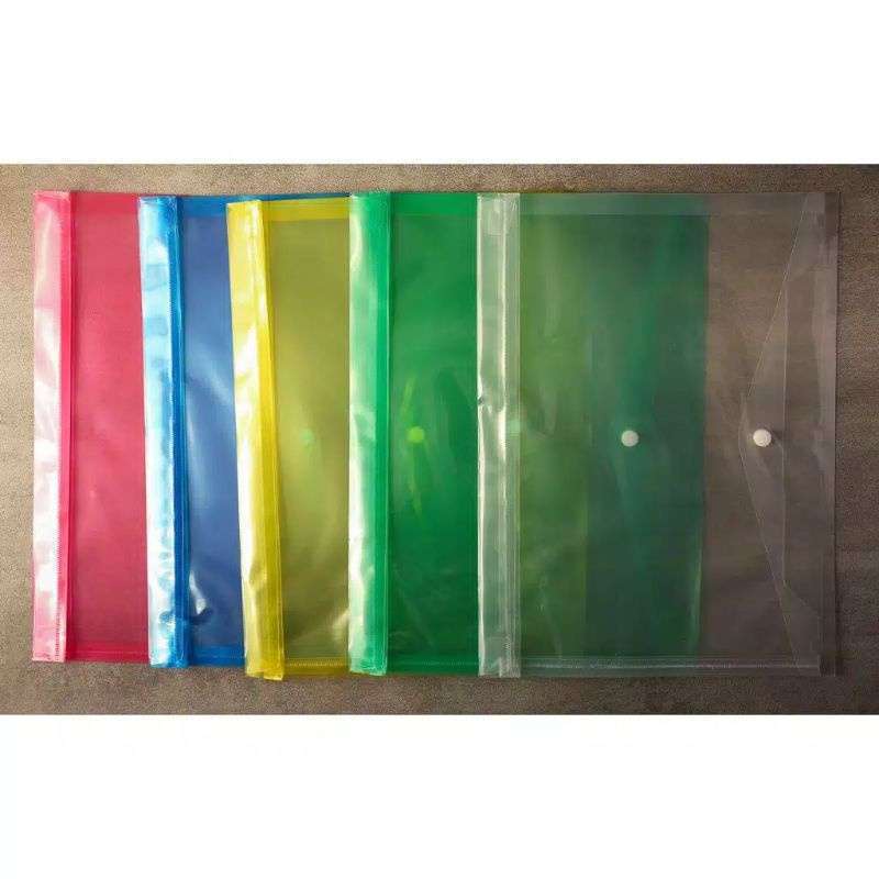 Jual Map Plastik/ Map Dokumen Kancing di Seller jumon_mart - 15 Ilir ...