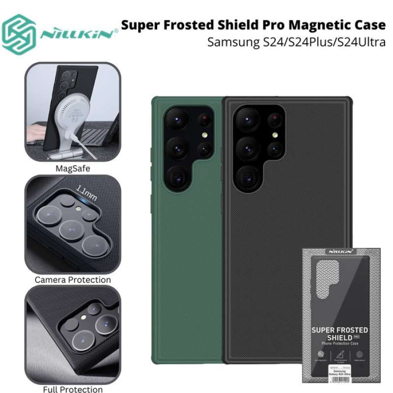 Jual Nillkin Super Frosted Shield Pro Magnetic Case Samsung S24 Plus Ultra di Seller Fiorente ...