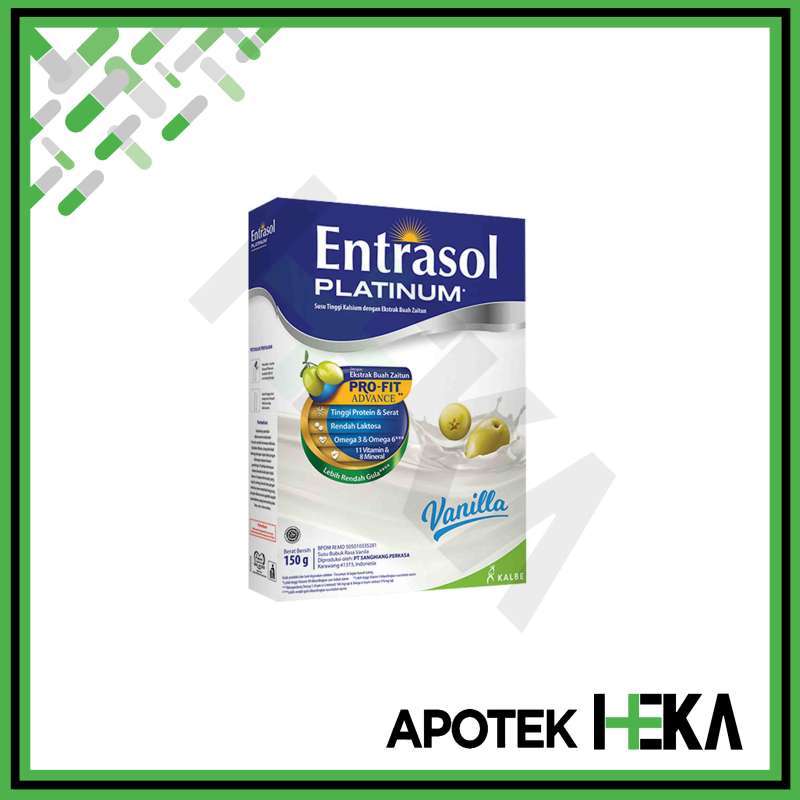 Jual Entrasol Platinum 150 g - Susu Tinggi Kalsium di Seller Apotek ...