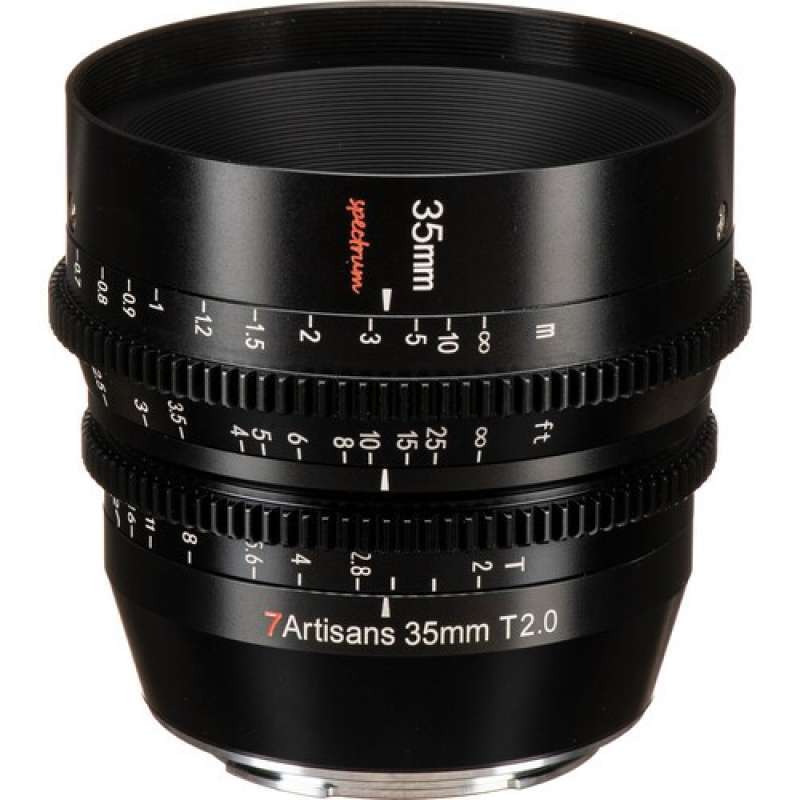 Jual 7artisans 35mm T2.0 Spectrum Prime Cine Lens Full Frame Sensor di Seller 7Artisans Lens ...