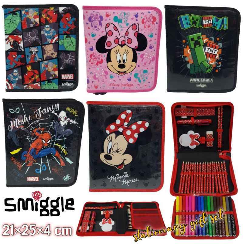 Jual Smiggle Midi Zip Kit Stationary Gift Set / Pencil Case Set Smiggle ...
