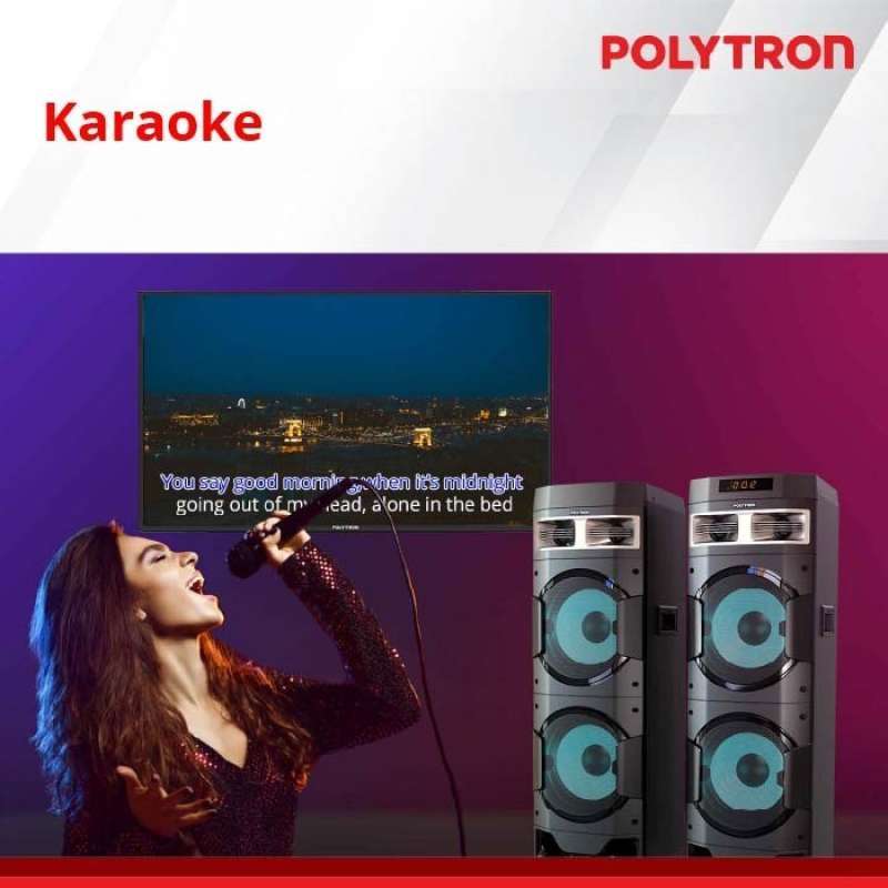 Jual Polytron Active Speaker Pas-10d28 Aktif Usb Bluetooth 10 Inch Di ...