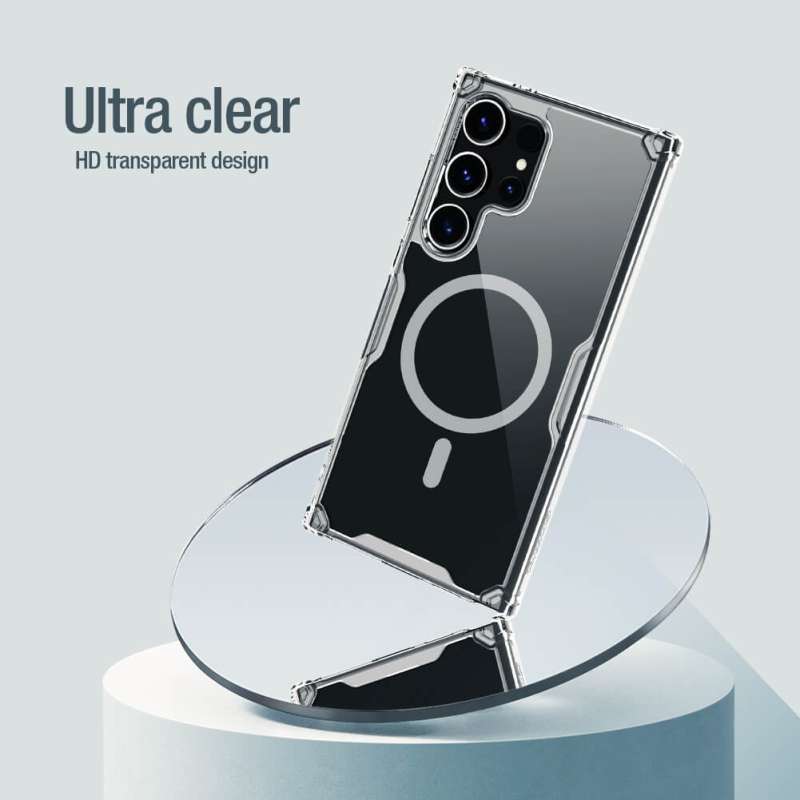 Jual Case Samsung Galaxy S24/Ultra/Plus Nillkin Nature TPU Pro Magnetic MagSafe Hybrid Casing ...