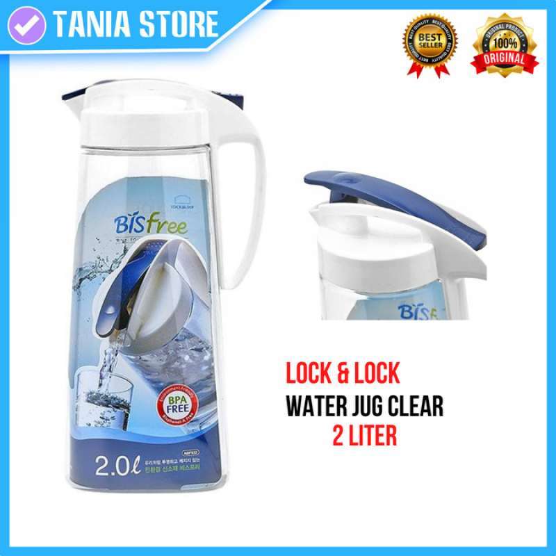 Promo Botol Minyak Goreng 2 Liter Bening - Lock Clear Dispenser Cooking ...