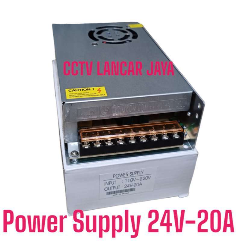 Promo Switching Power Supply PSU 24V 20A High Quality, 24 Volt 20 ...