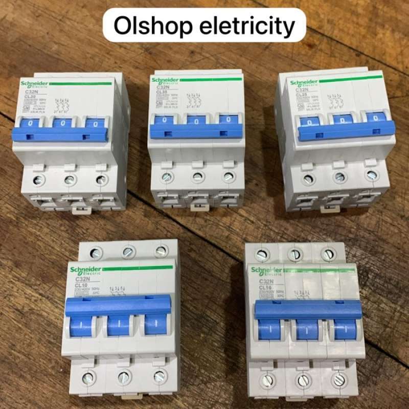 Promo MCB 3 Phase Schneider Original PLN 10A 16A 20A 25A 35A Diskon 23% ...