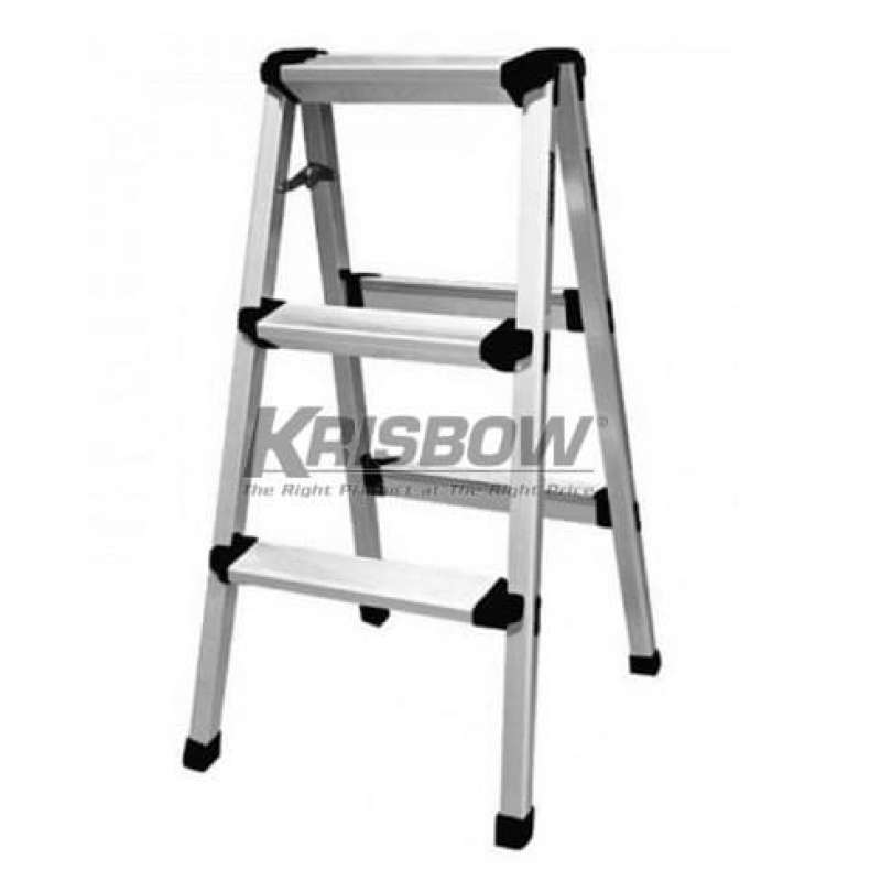 Promo Tangga Lipat Aluminium Krisbow 3 Step 0 8M Aluminum Kw0101837 ...