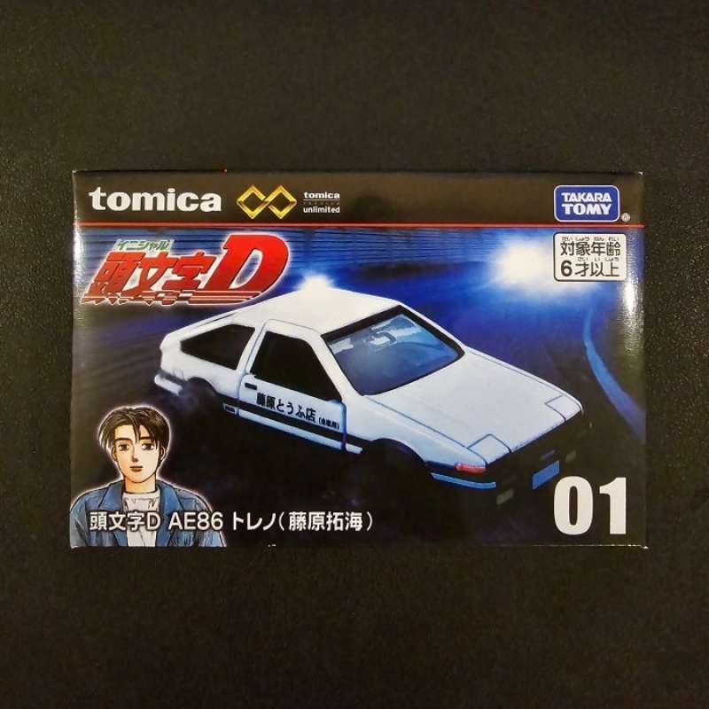 Jual Tomica Premium Unlimited 01 Initial D Toyota Trueno AE86 Takumi di Seller The Old Lady ...